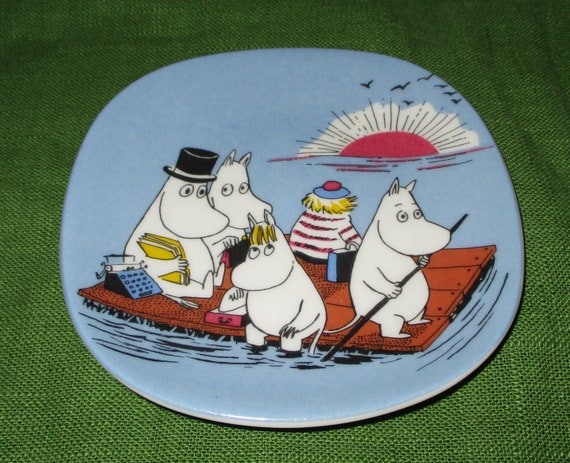 Arabia Finland Moomin Tove Jansson Pottery Moomin Wall Plate | Etsy