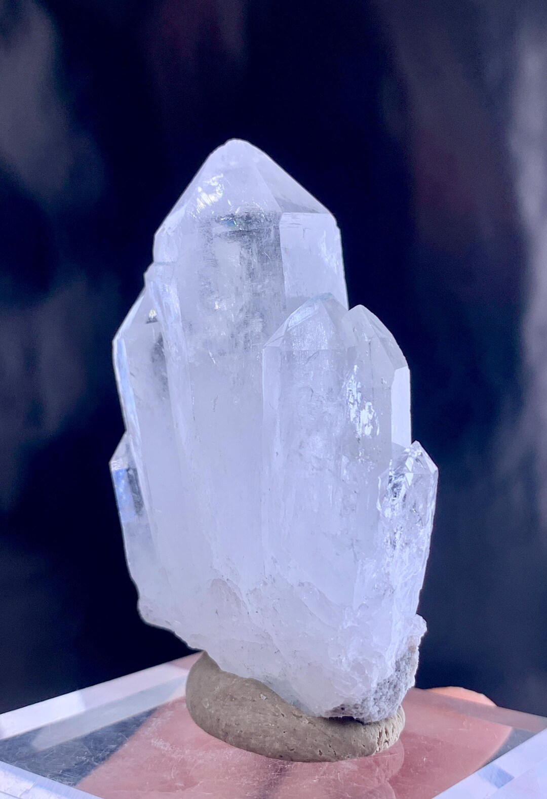 46 Gram. Faden Quartz Crystal Clear Quartz Crystal With Faden ...