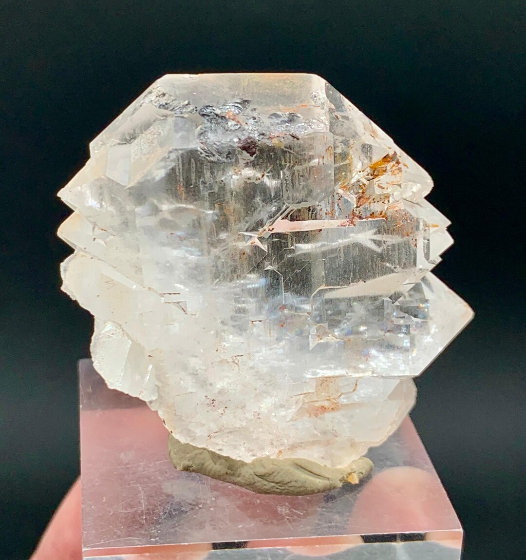 45 Gram Twisted Open Clear Gwindle Quartz Crystal From Shilman ...