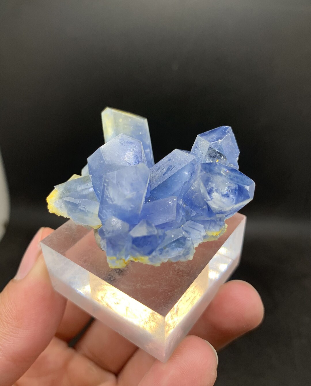 61 Gram, Celestine, Celestine Crystal, Unique Stunning Terminated and ...