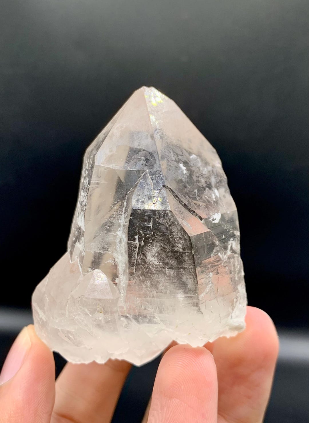 140.70 Gram Clear Quartz Crystal, Quartz, Full Terminated and Undamaged ...