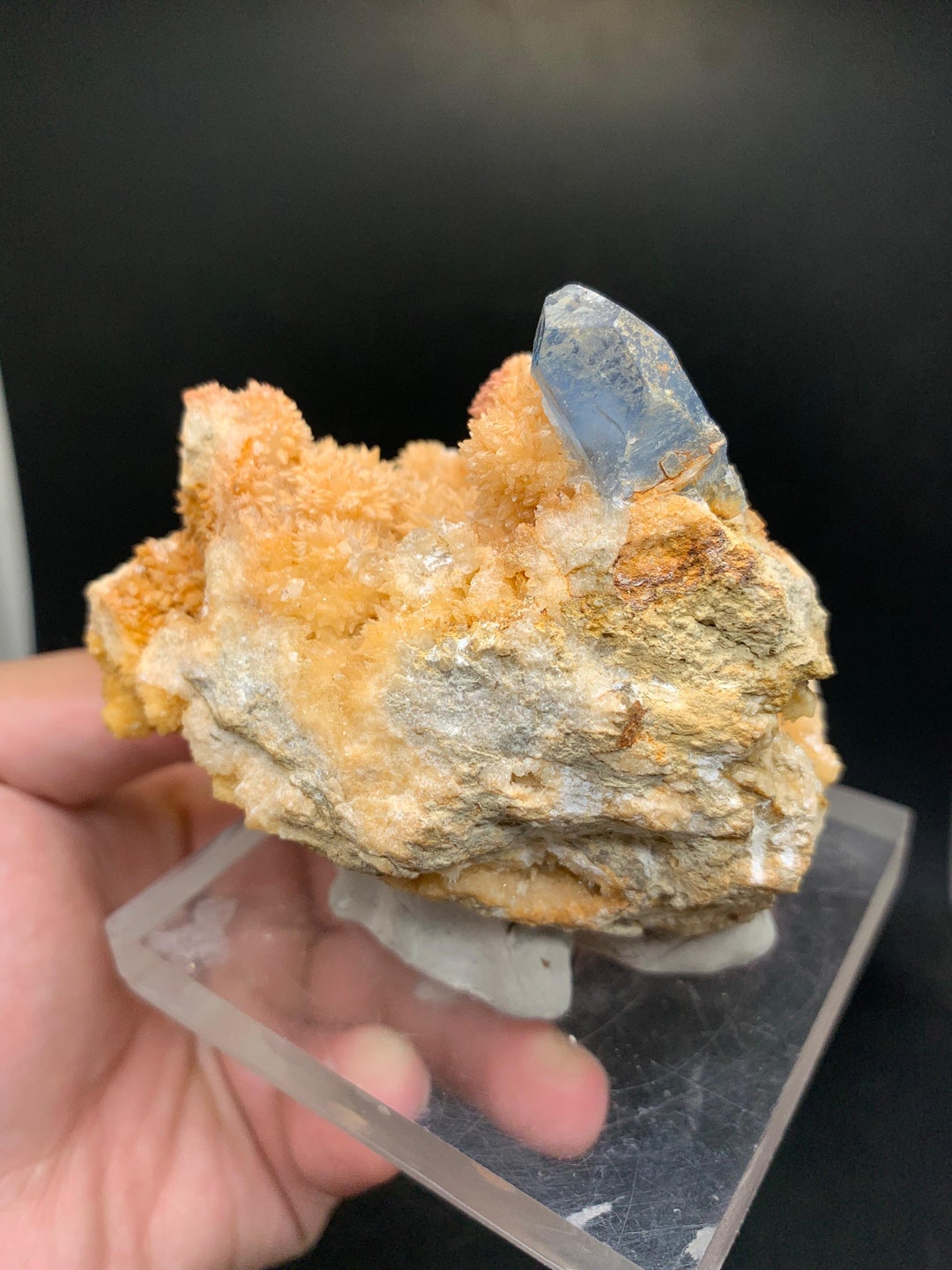 341 Gram, Celestine, Celestine Crystal, Celestine Specimen, Terminated ...