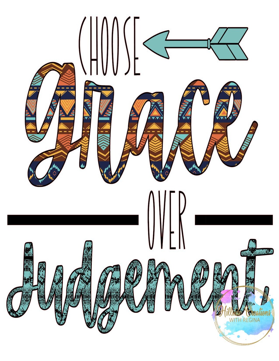 Grace Over Judgement Ready to Print Transfer - Etsy