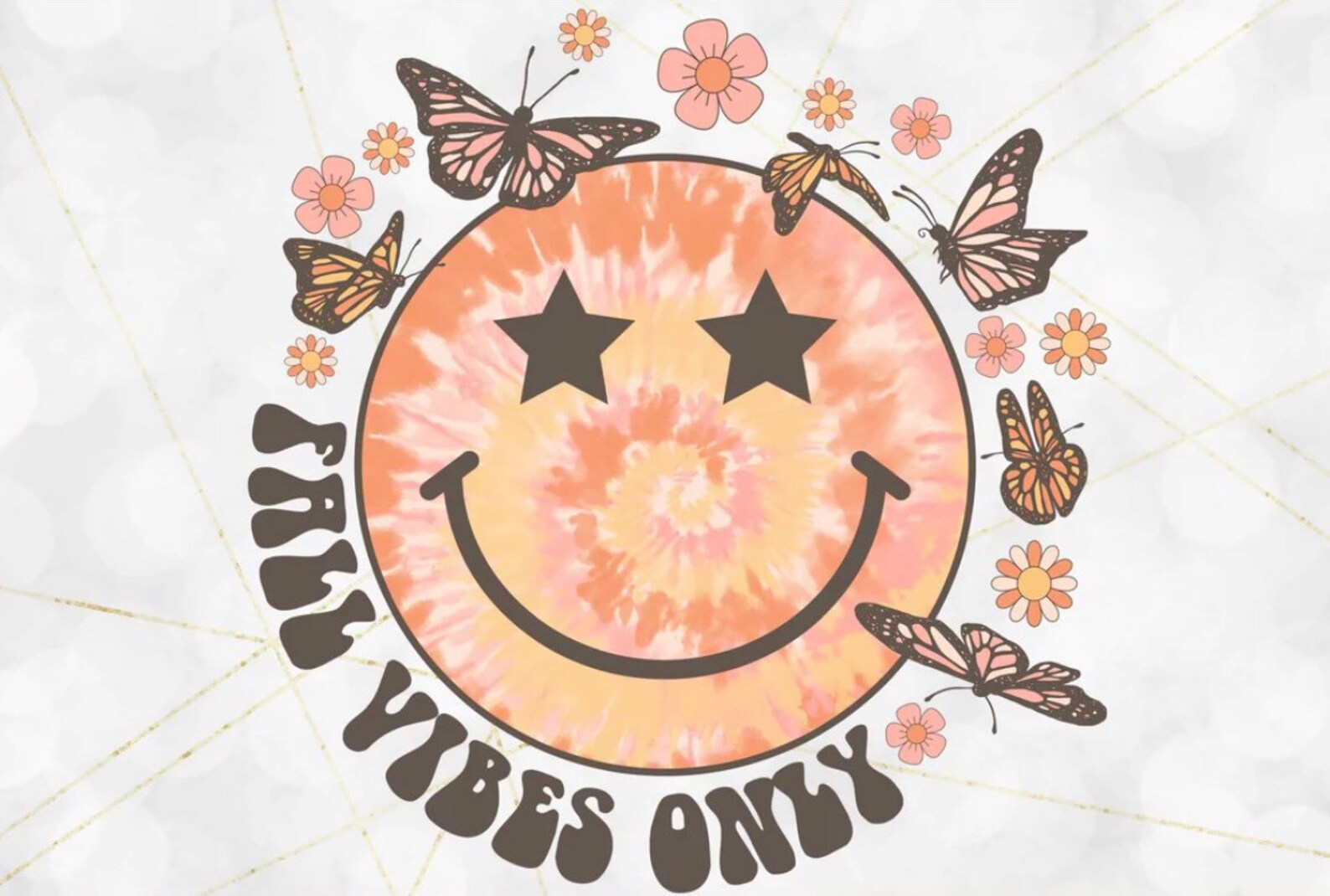 Fall Vibes Only Smile Fall Sublimation Transfer - Etsy