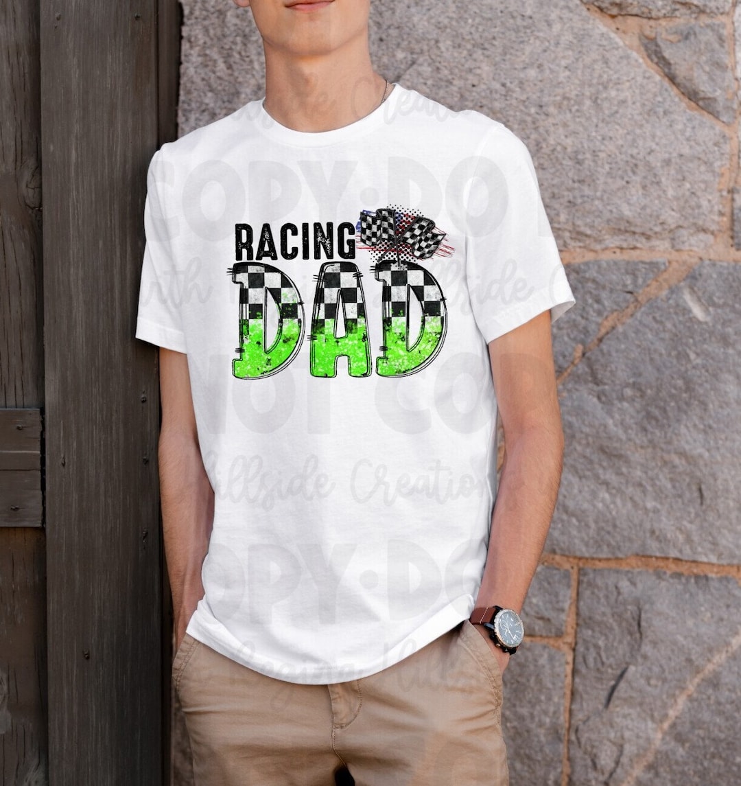 Soft Style Tee—racing Dad, Dad Life, Fathers Day - Etsy
