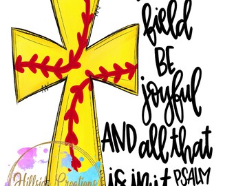 Softball Cross - Etsy