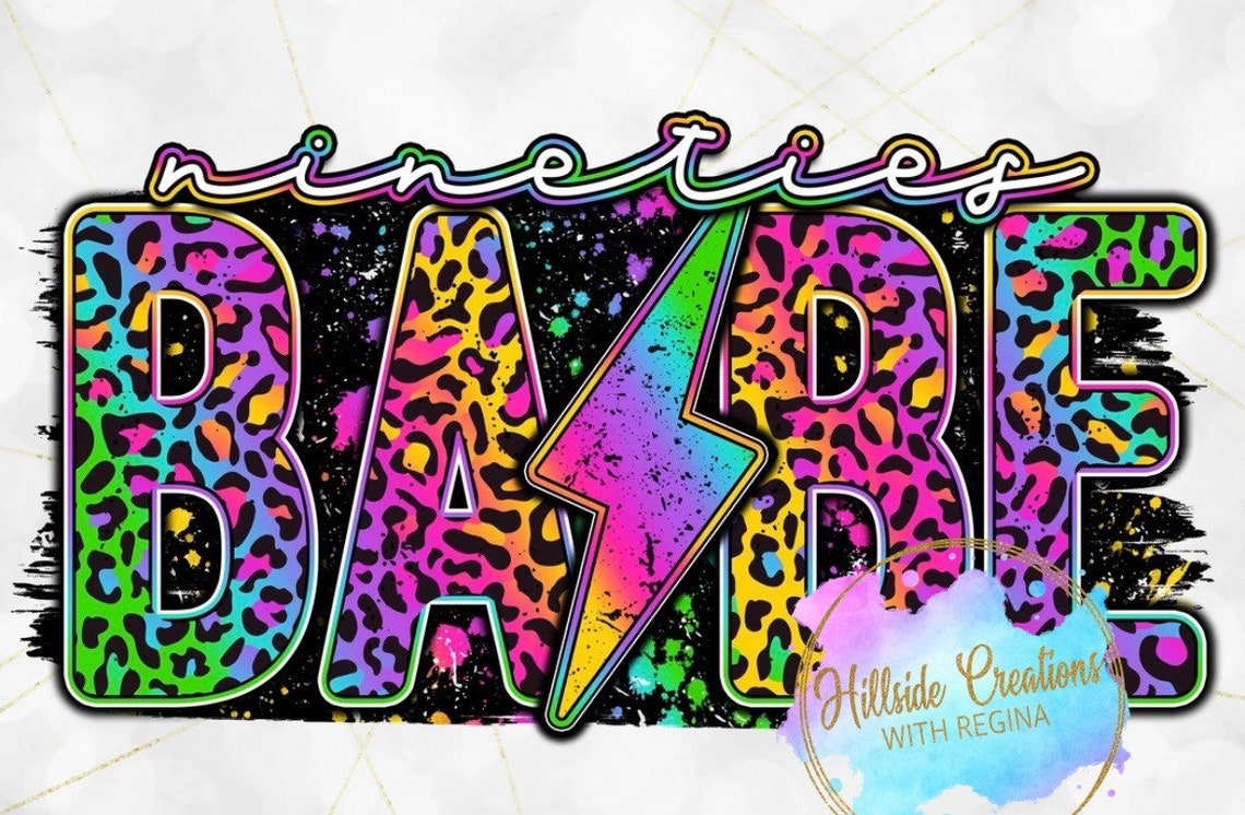 90’s Babe Leopard Sublimation Transfer - Etsy