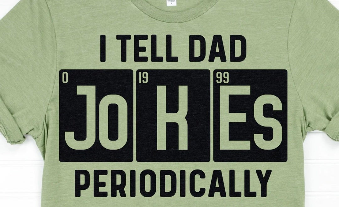 Soft Style Tee-i Tell Dad Jokes Periodically - Etsy