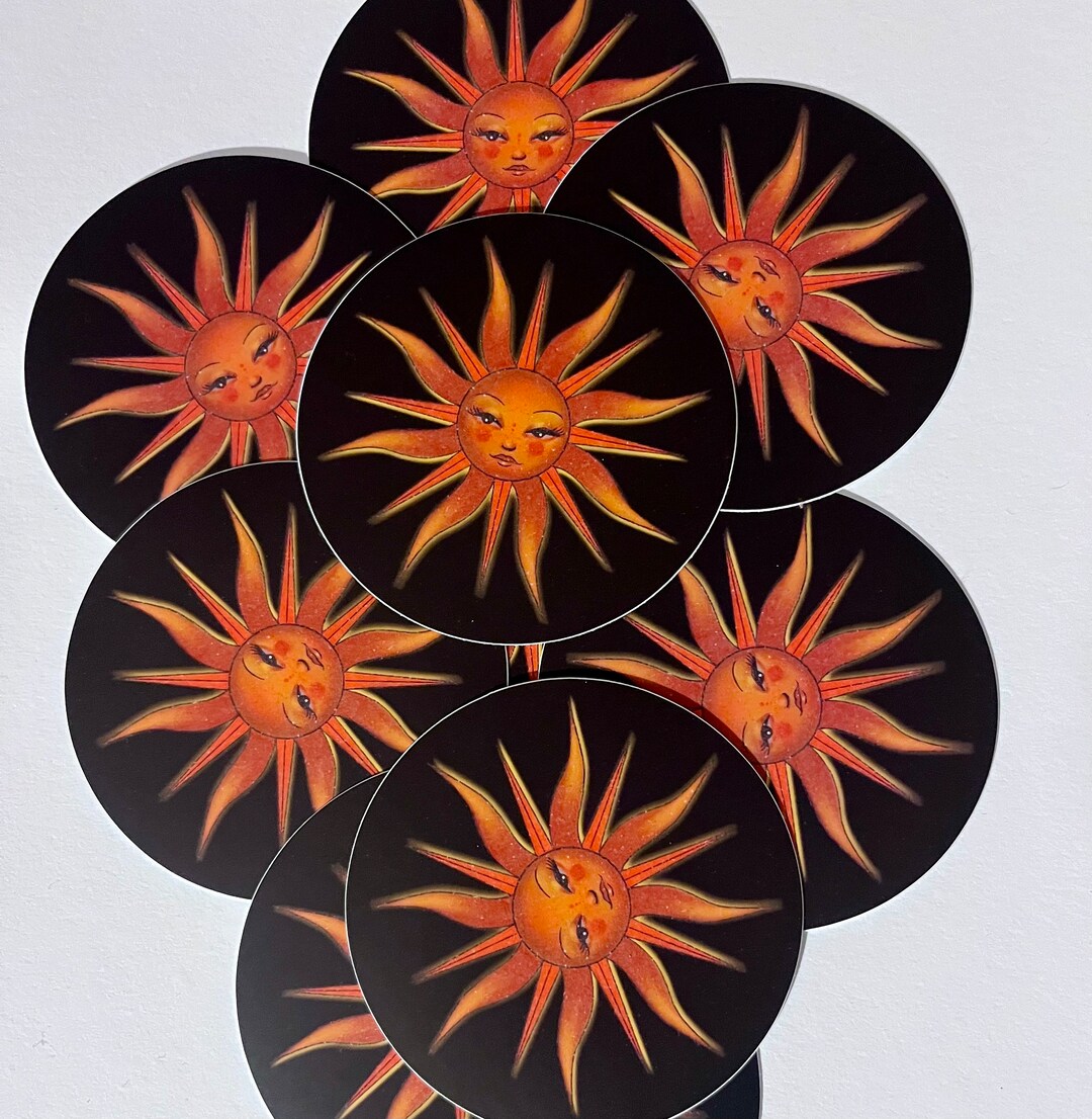 Sol Sticker - Etsy