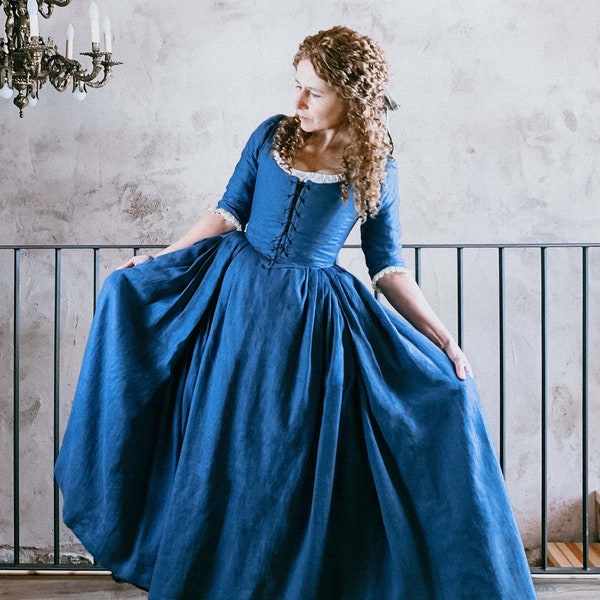 Colonial Dress Women - Etsy