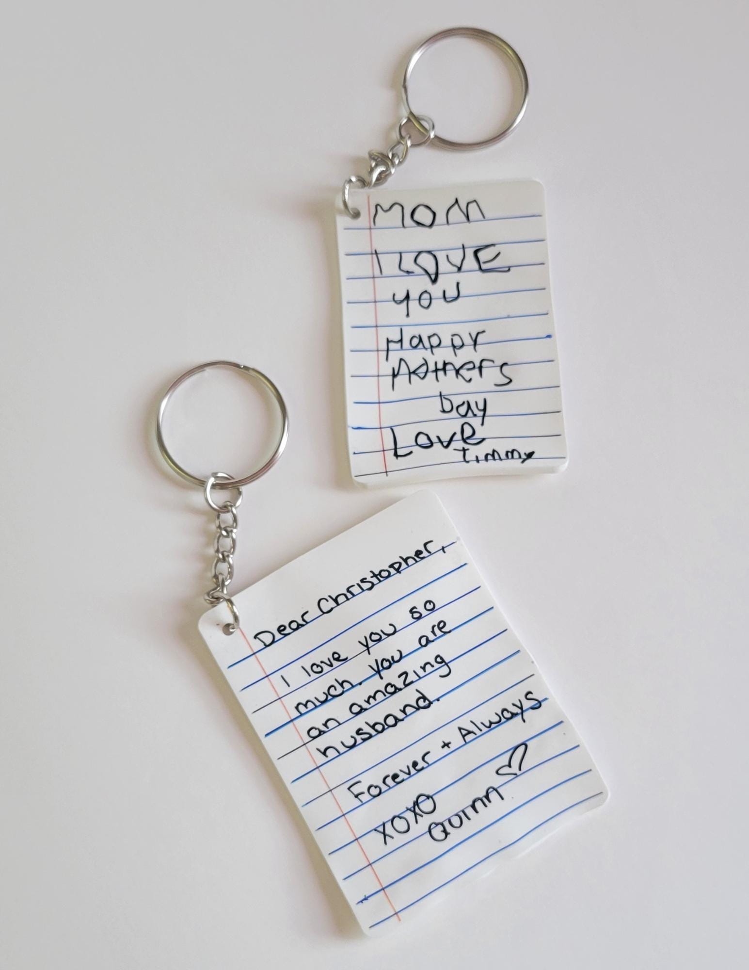 Personalized Love Note Keychain DIY Kit - Etsy