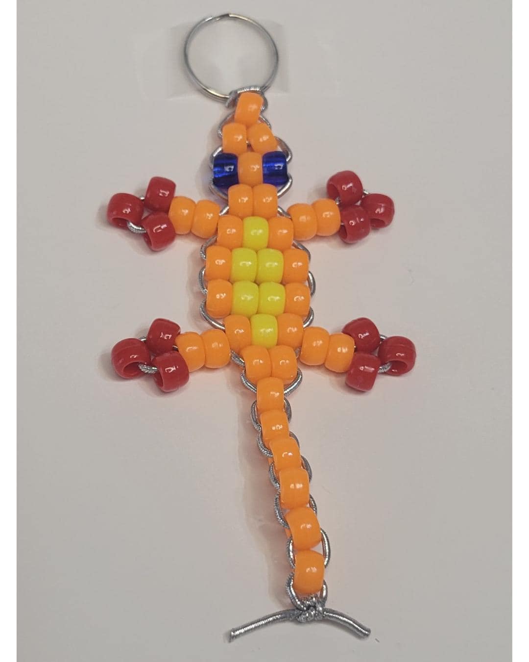 Beaded Lizard Keychain DIY Kit - Etsy