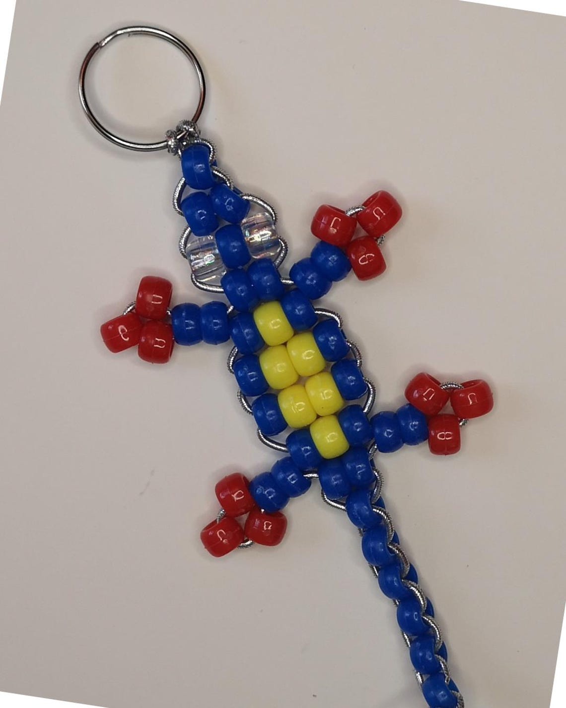 Beaded Lizard Keychain DIY Kit - Etsy