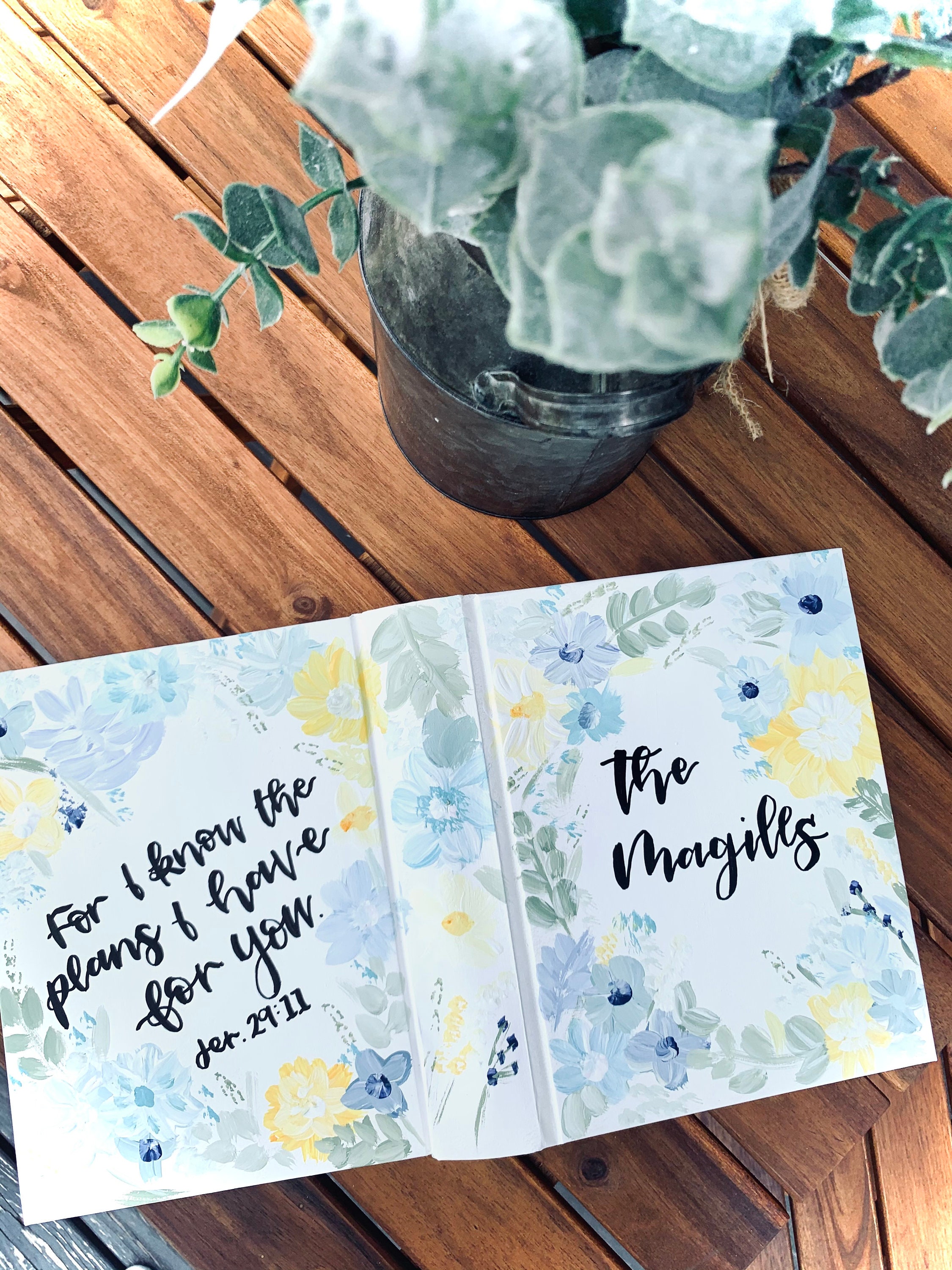 Custom Handpainted Bibles | Etsy