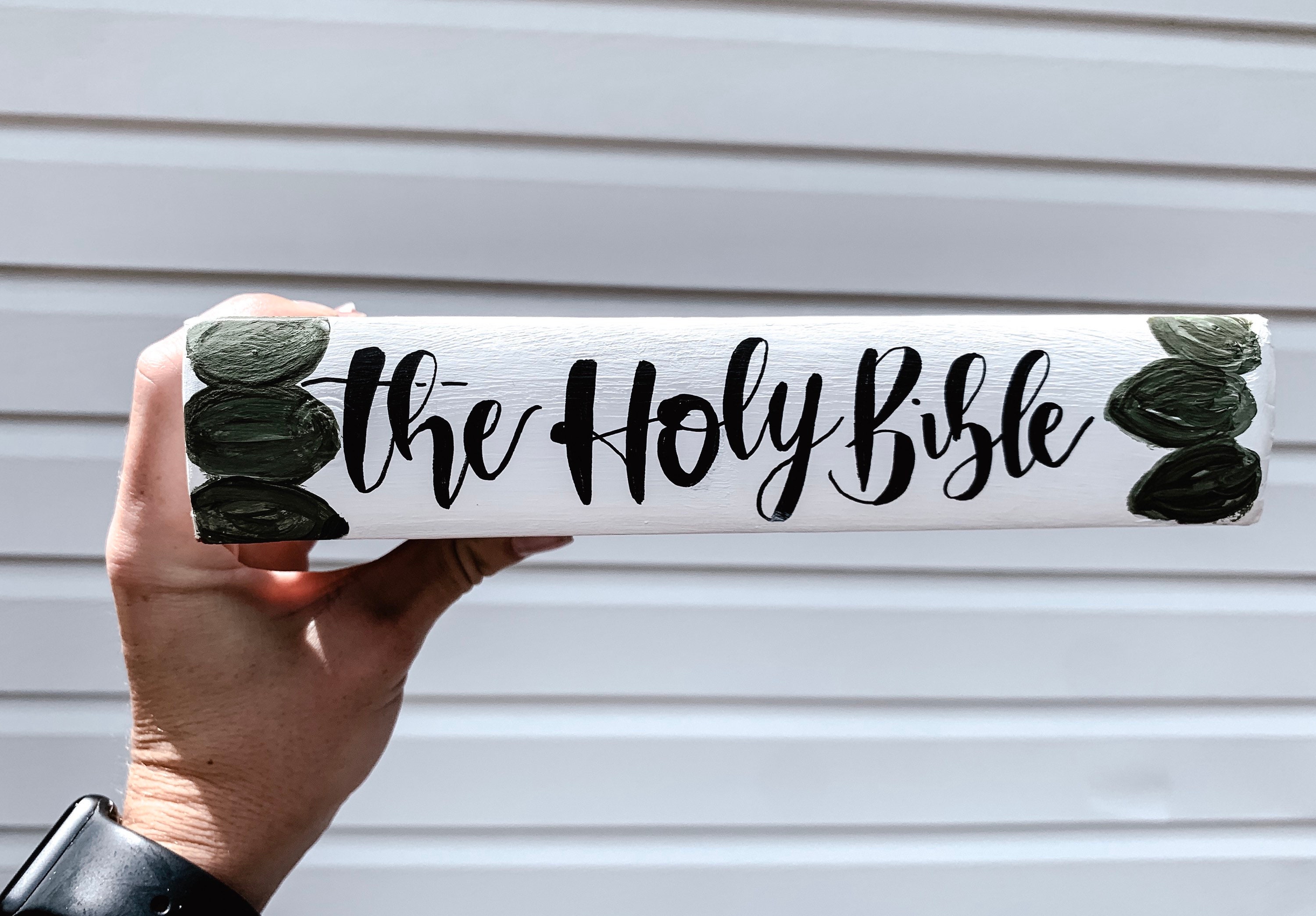 Custom Handpainted Bibles | Etsy