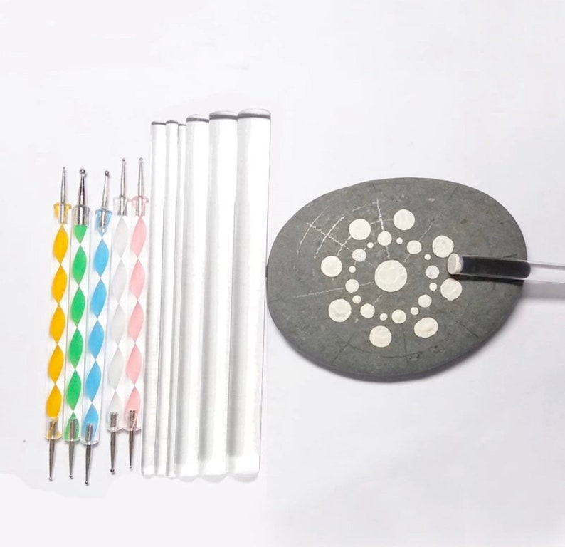 Mandala Dotting Tool Set of 13 Tools From Australia, Dot Art Stylus ...