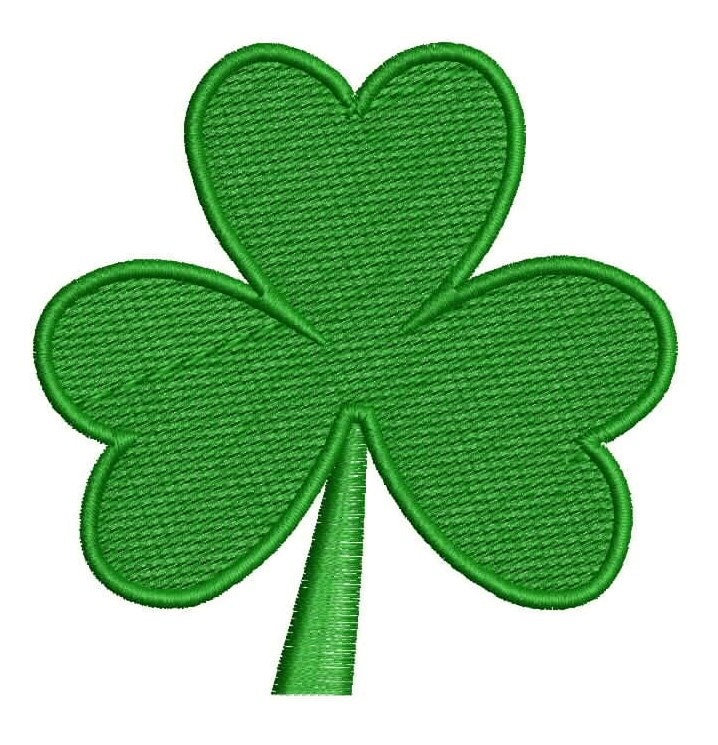 Digital Download | Shamrock Design | Embroidery File 7cm or 2.74 Inches ...
