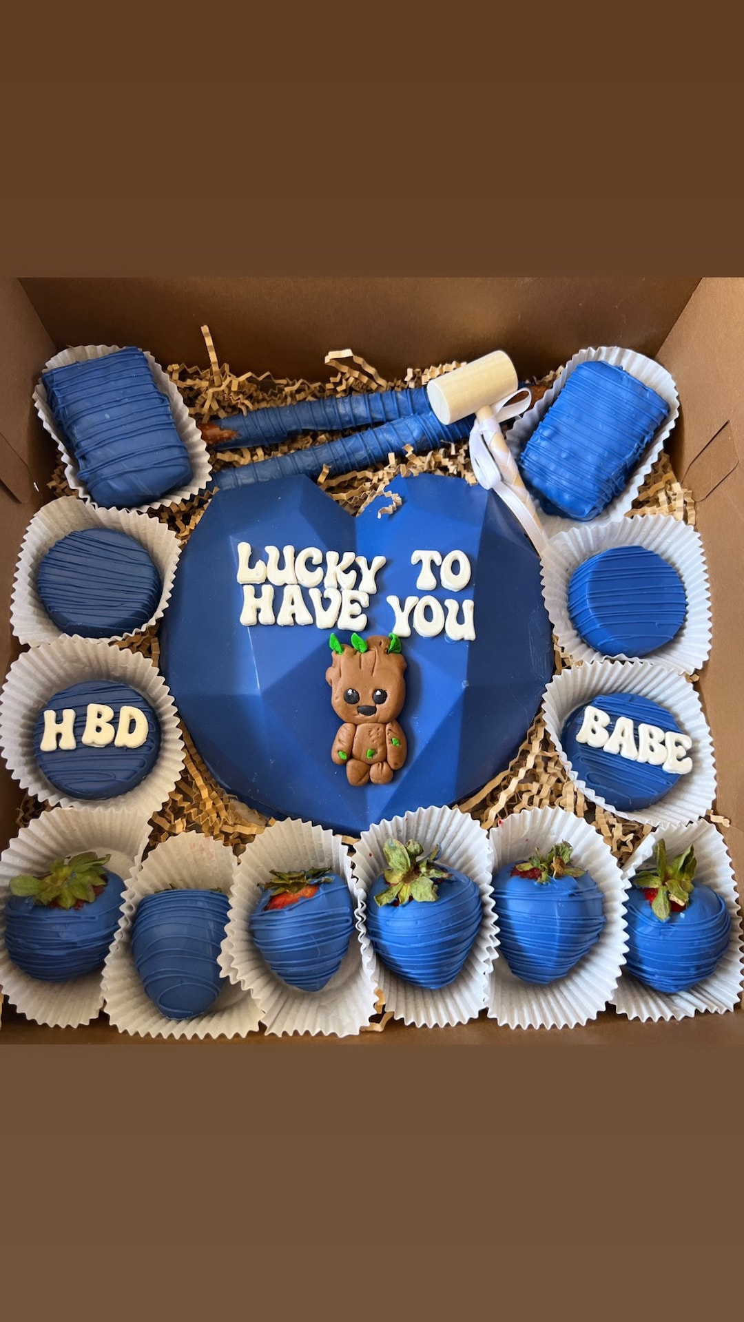 Groot Breakable Heart Package - Etsy