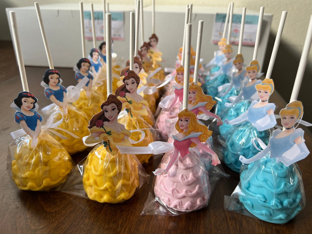 24 Princess Cake Pops - Etsy