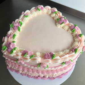 Dummy Heart Cake - Etsy