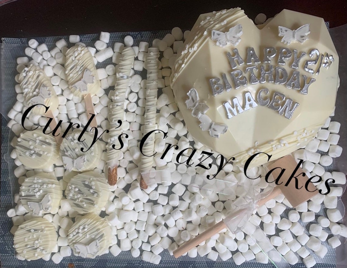 Original Maker..pink Breakable Heart W/gold Writing one - Etsy