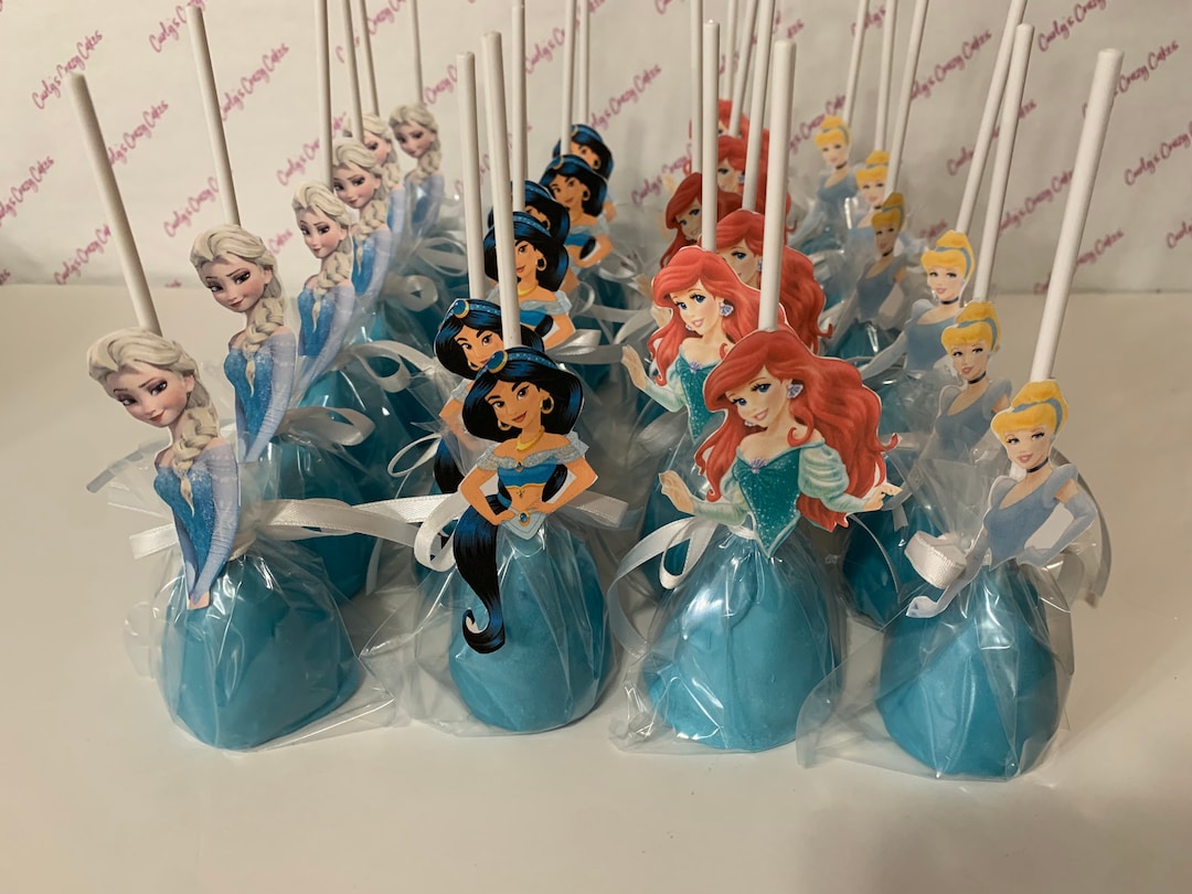 A Dozen Princess Cake Pops - Etsy