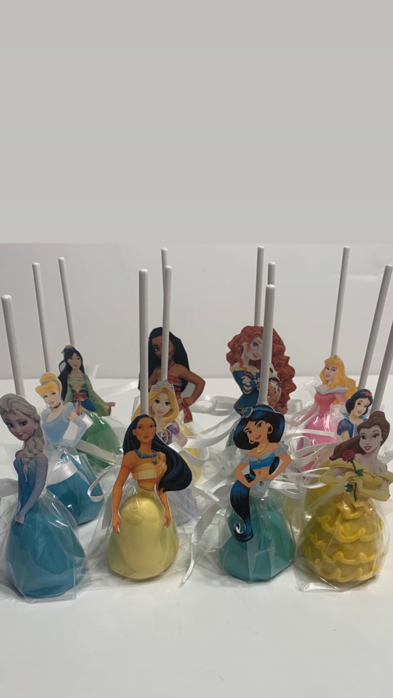 Princess Cake Pops - Etsy