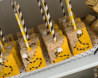 Bumble Bee Rice Krispie Treats - Etsy
