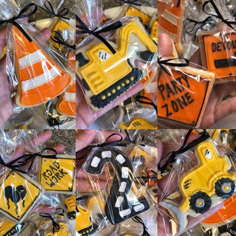 Construction Cookies - Etsy