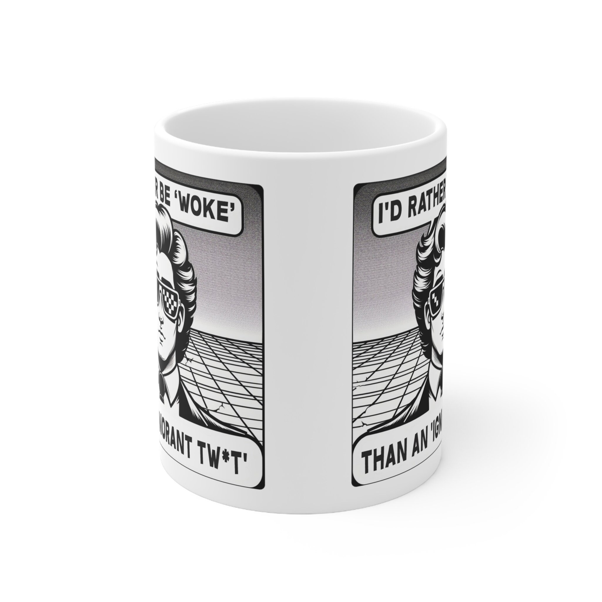 WOKE Ceramic Mug 11oz, Democrat Coffee Mug, Birthday Gift, Liberal Gift ...