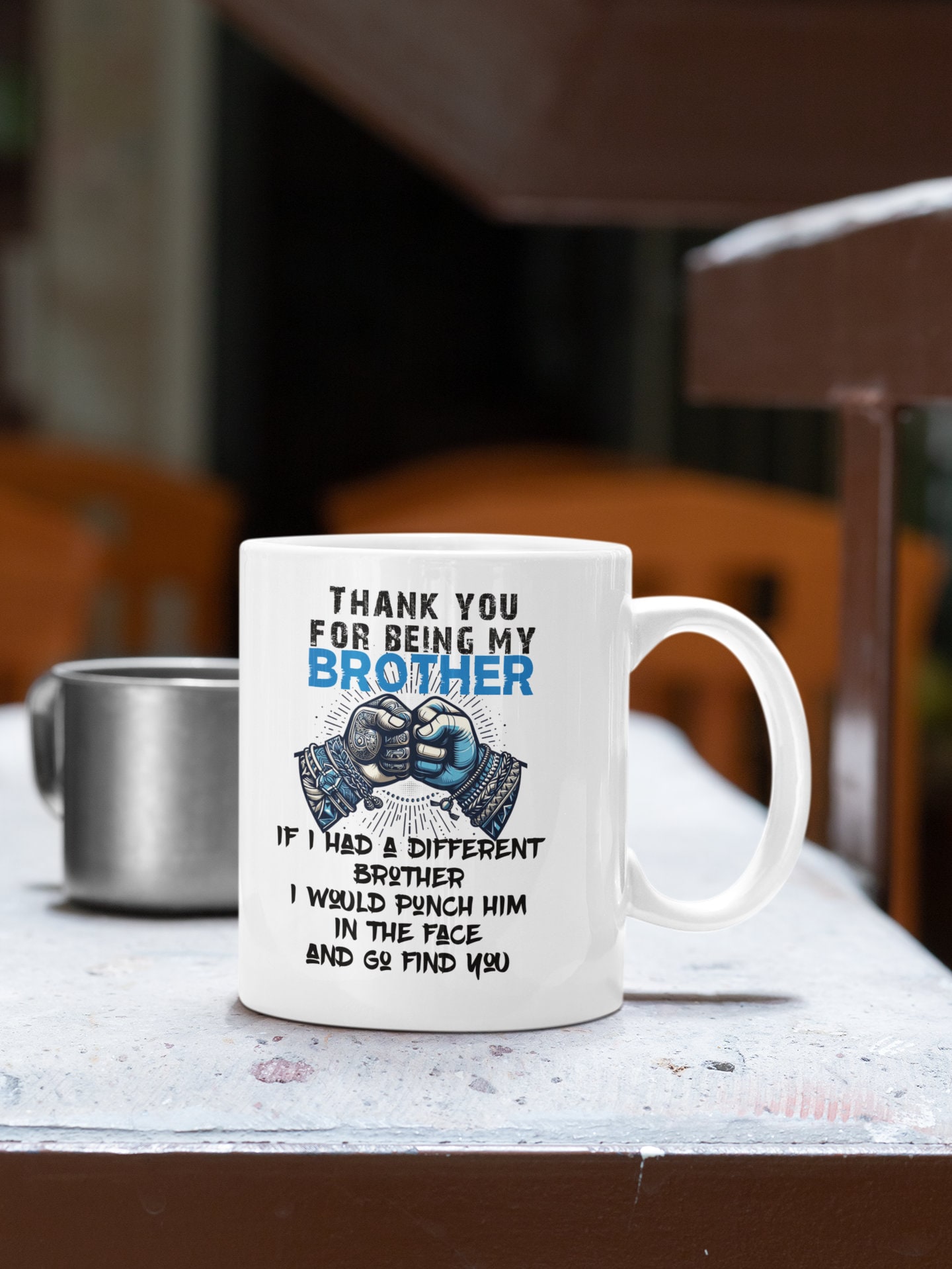 Thank You for Being My Brother Gift, Brother Gift Mug, Trending Mug ...