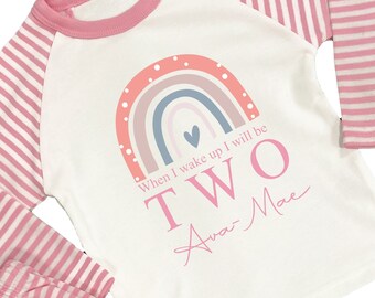 1st Birthday Pyjamas - Etsy