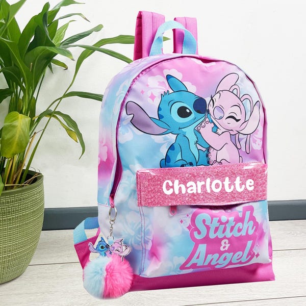 Stitch Girl Backpack - Etsy UK