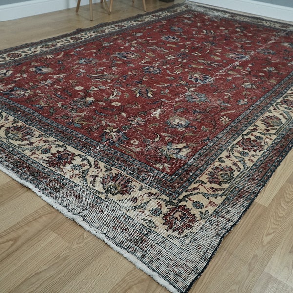 Dark Red Wool - Etsy