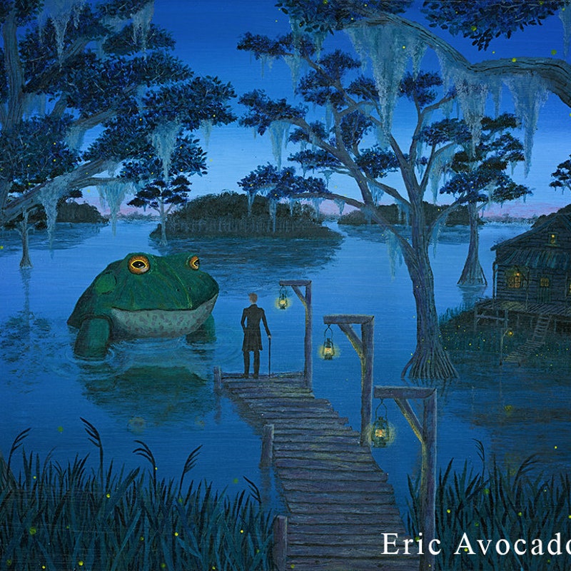 Swamp Art - Etsy