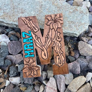 Tooled Leather Cake Topper - Etsy