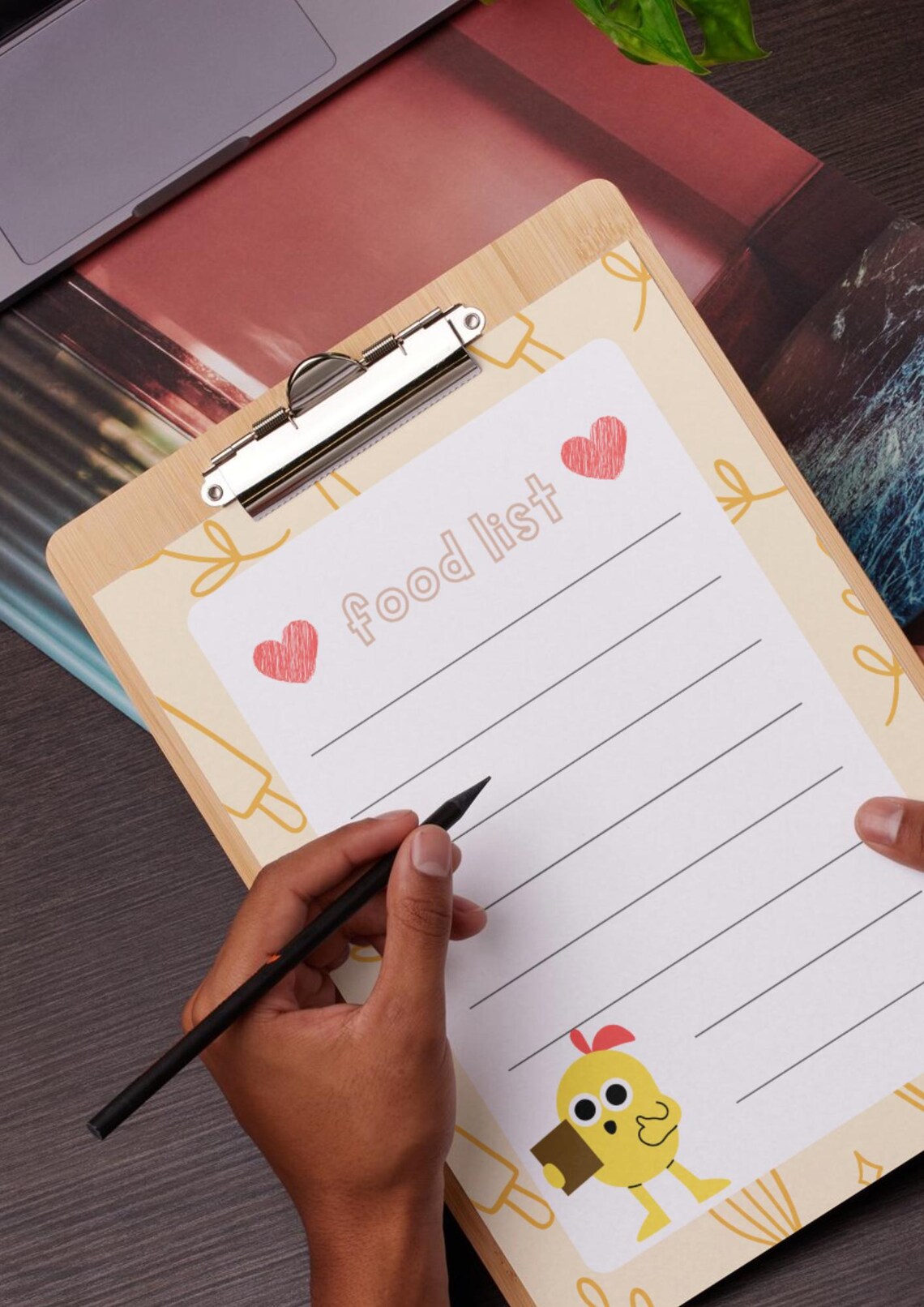 Printable Food List, Simple Note Print, Minilist List Instant Download ...