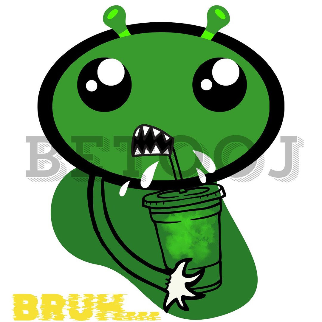 Funny Alien SVG, Ufo Printout, Space Alien, Cosmic SVG, Otherworldly ...