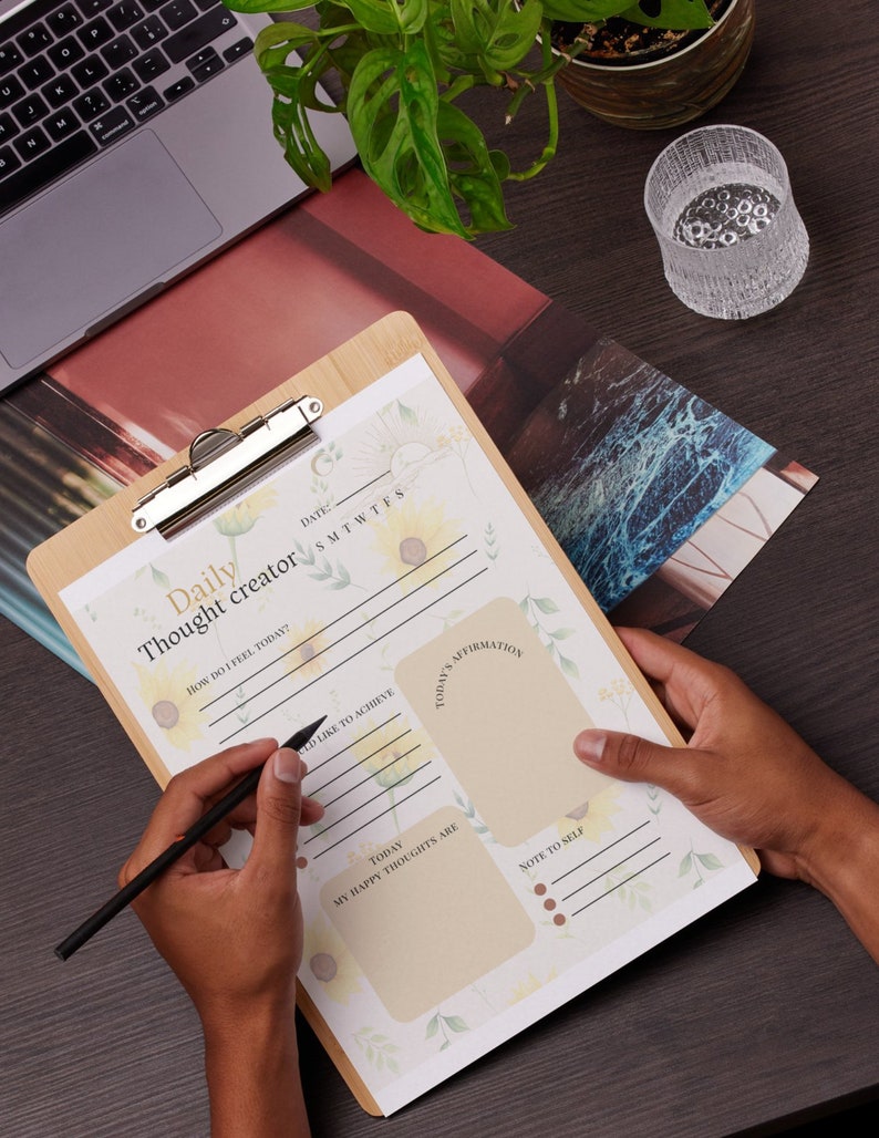 Daily Planner Download Printable Sheet Reflection Sheet Day Sheet Today ...