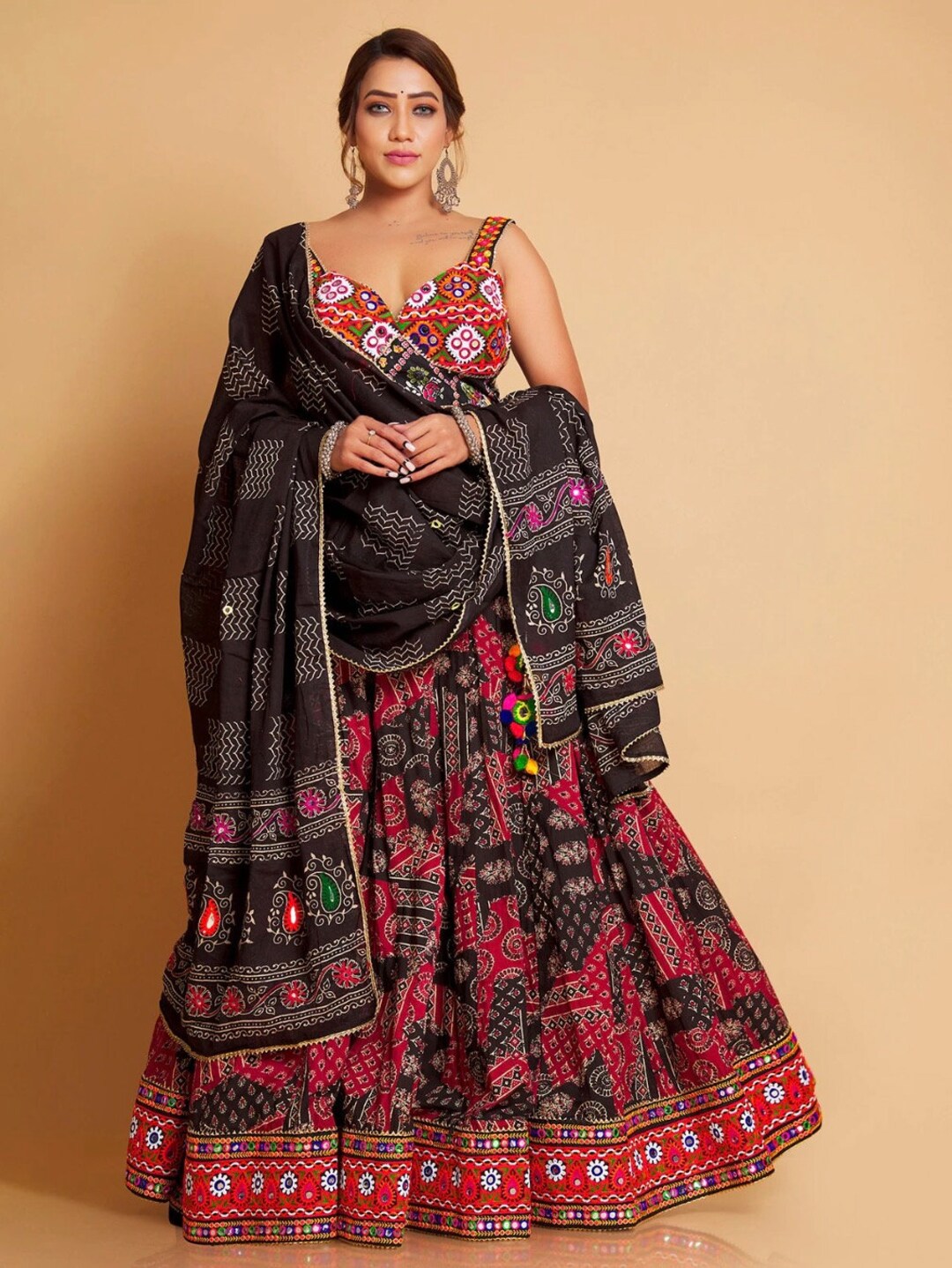 Multi Color Chaniya Choli - Etsy