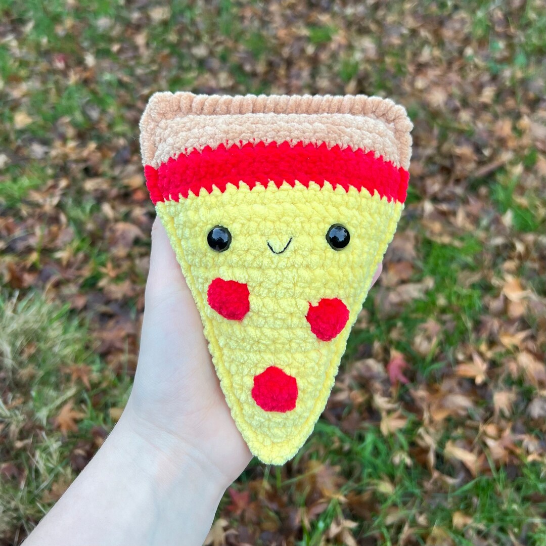 Crochet Pizza Slice - Etsy