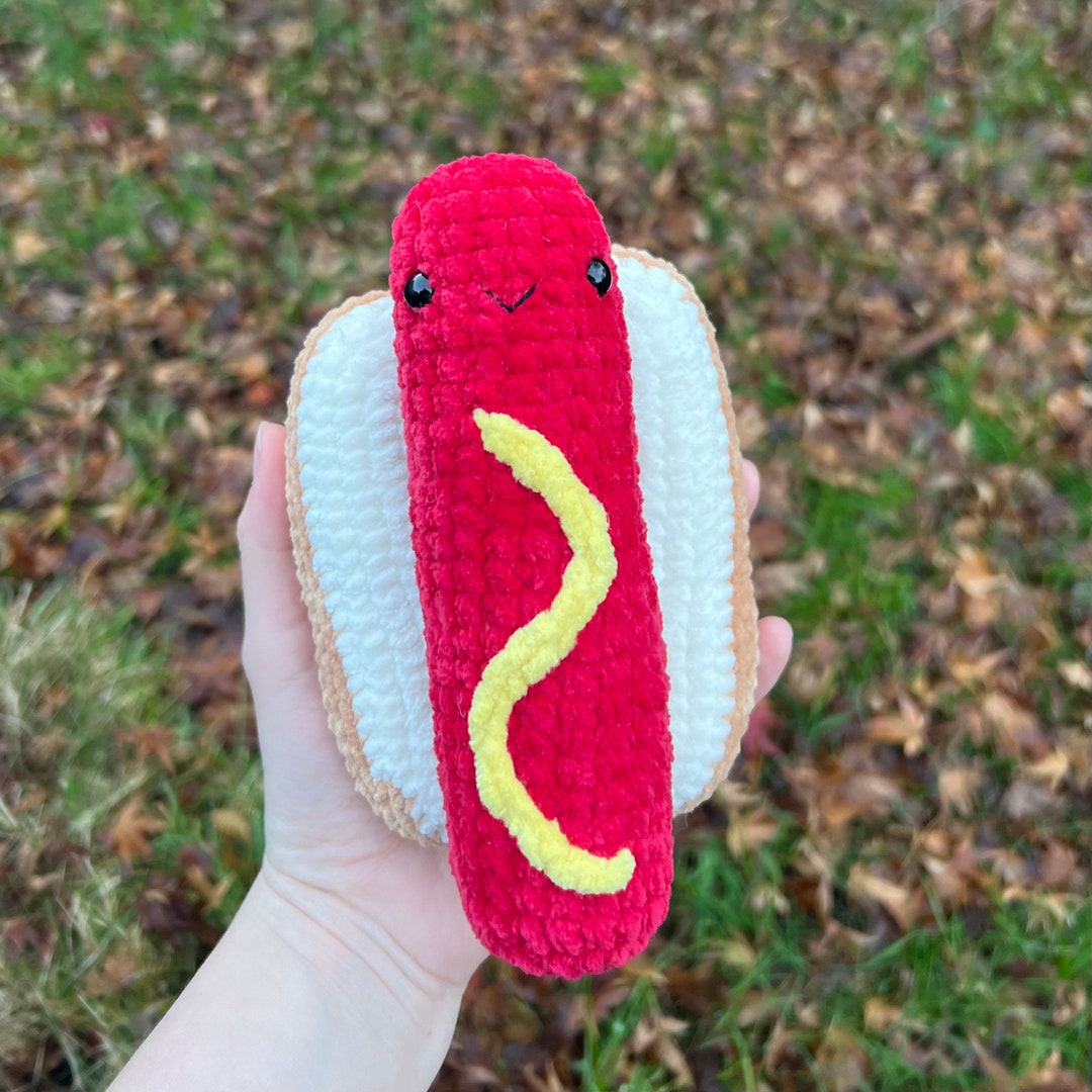 Crochet Hot Dog - Etsy