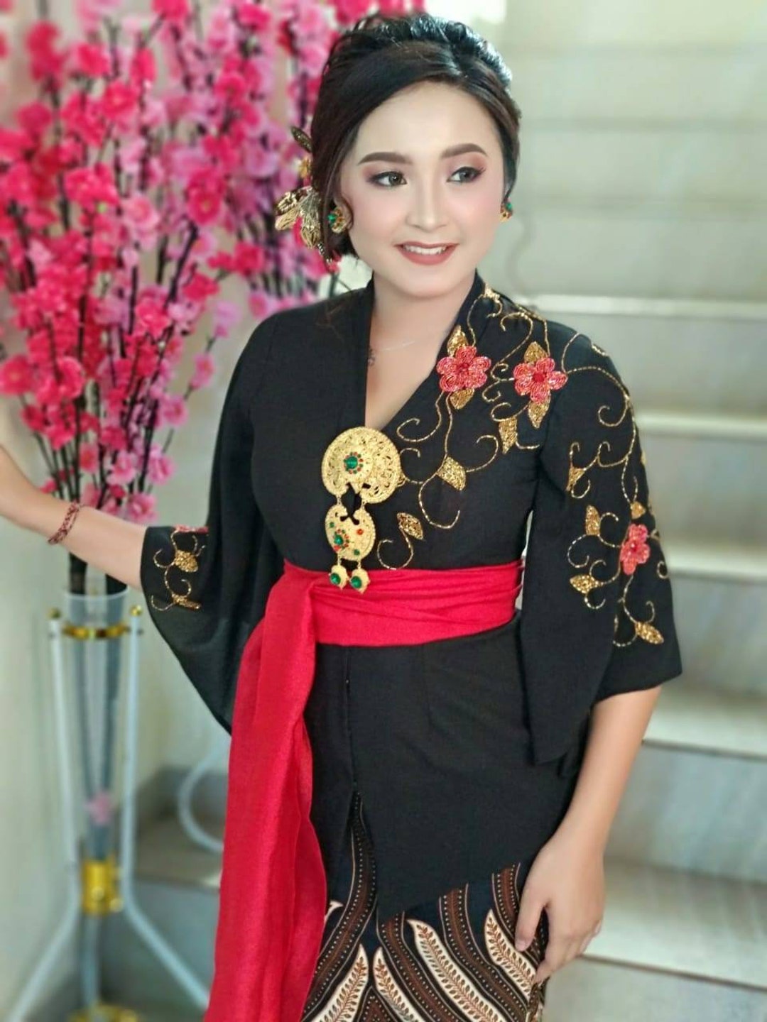 Vintage Traditional Indonesian Dress Kebaya Bali Dewatastar - Etsy