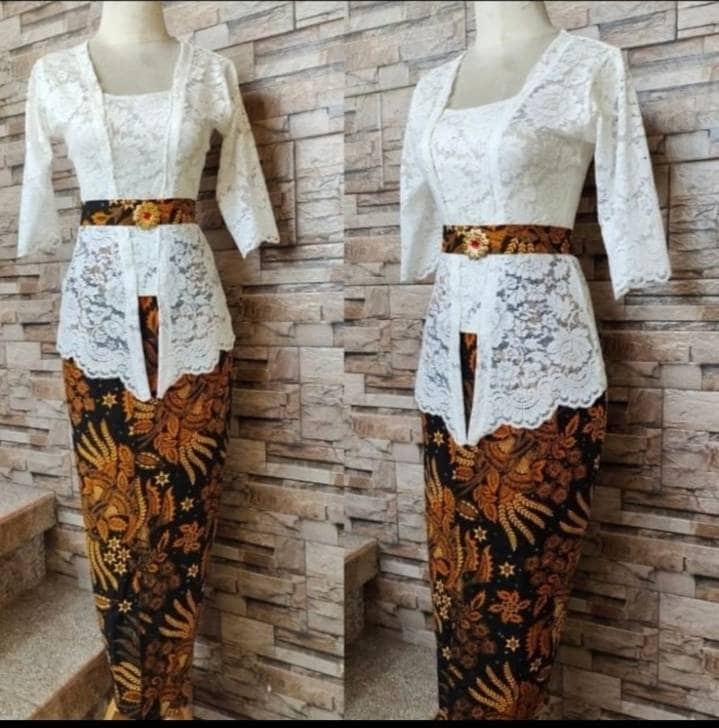 Traditional Indonesian Set Kebaya Dressskirt Kebaya Bali A004 - Etsy