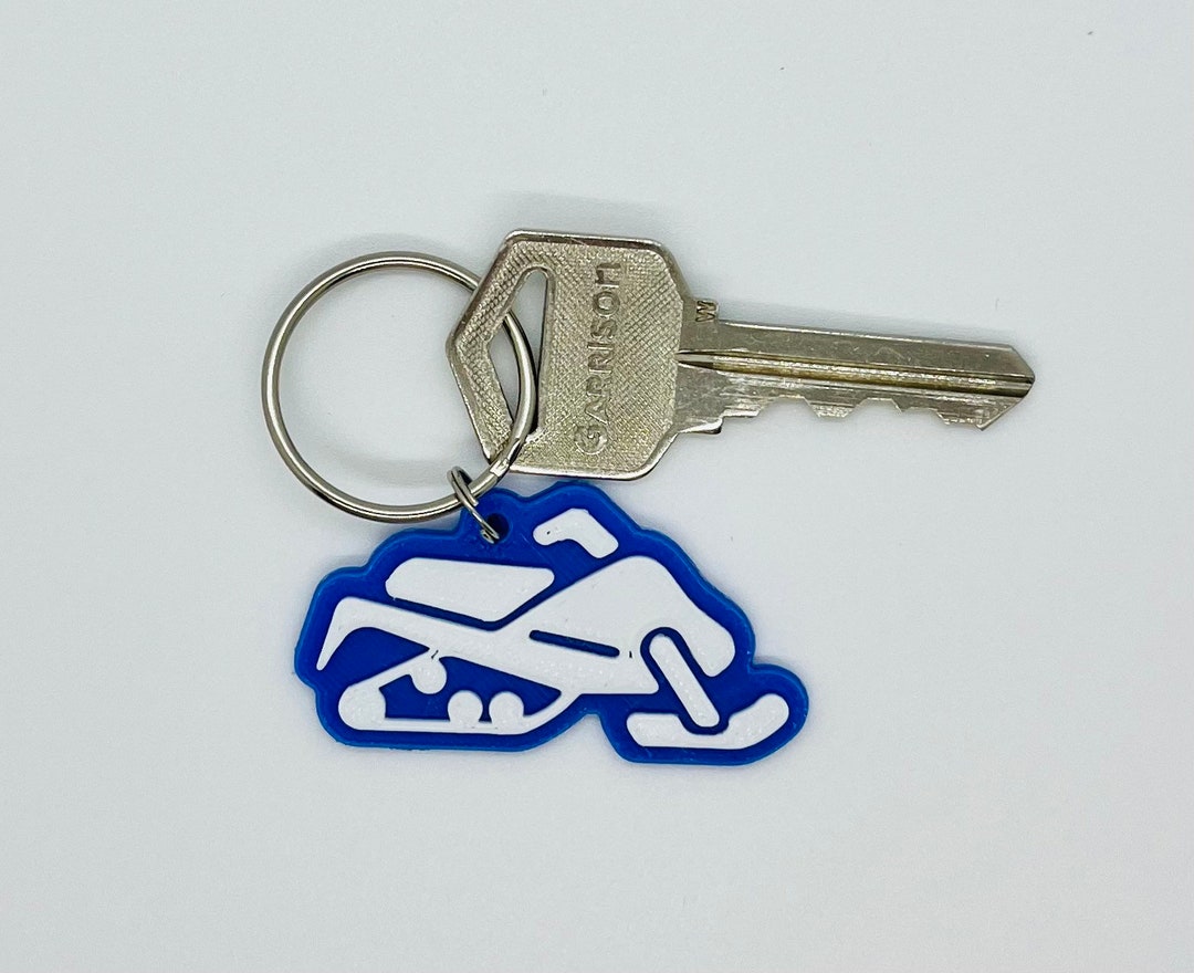 Snowmobile Keytag - Etsy