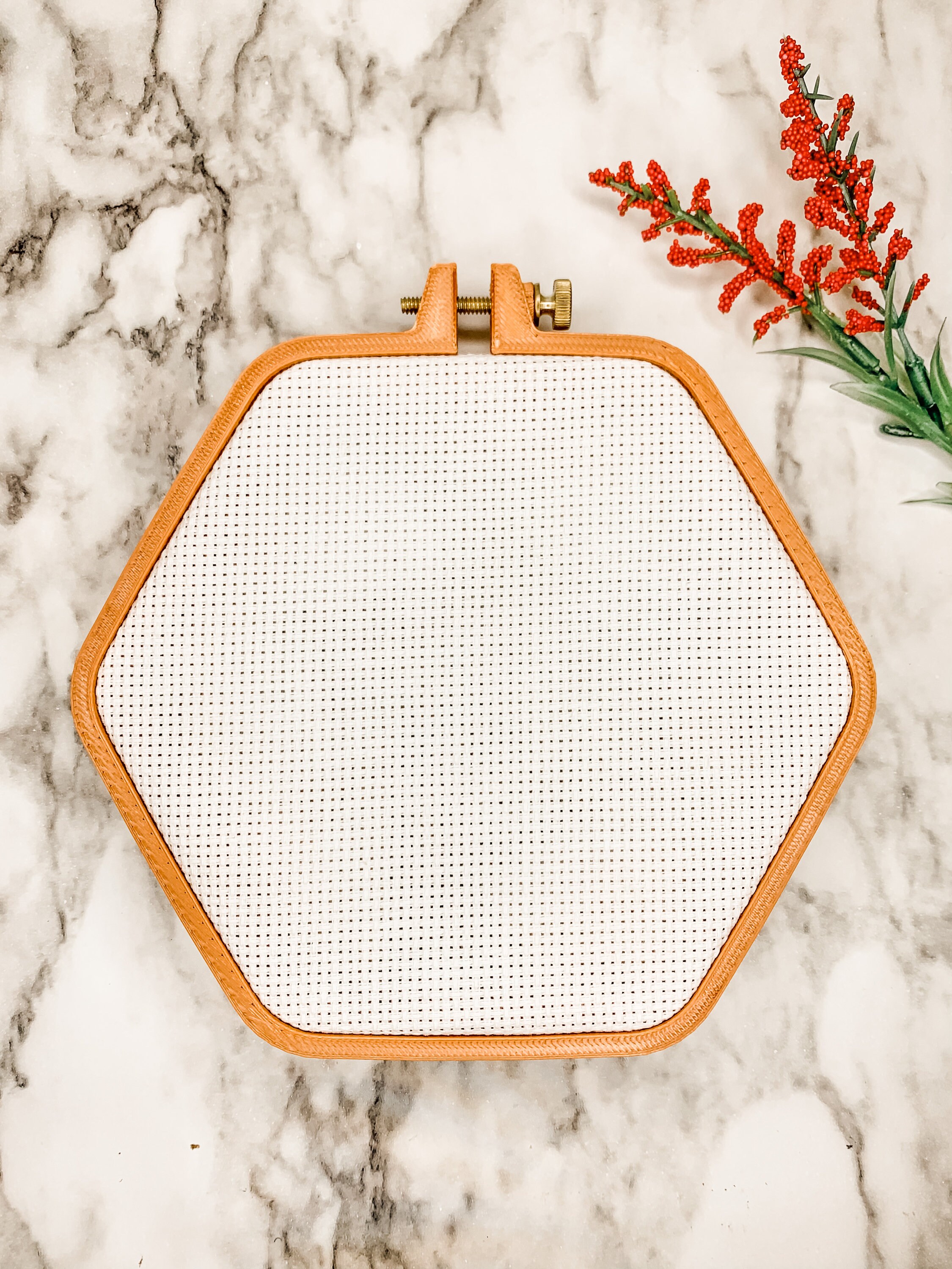 Hexagon Embroidery Hoop Embroidery Ring Hoop Art - Etsy