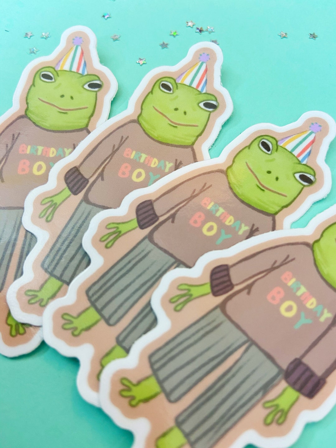 Birthday Boy Sticker - Etsy