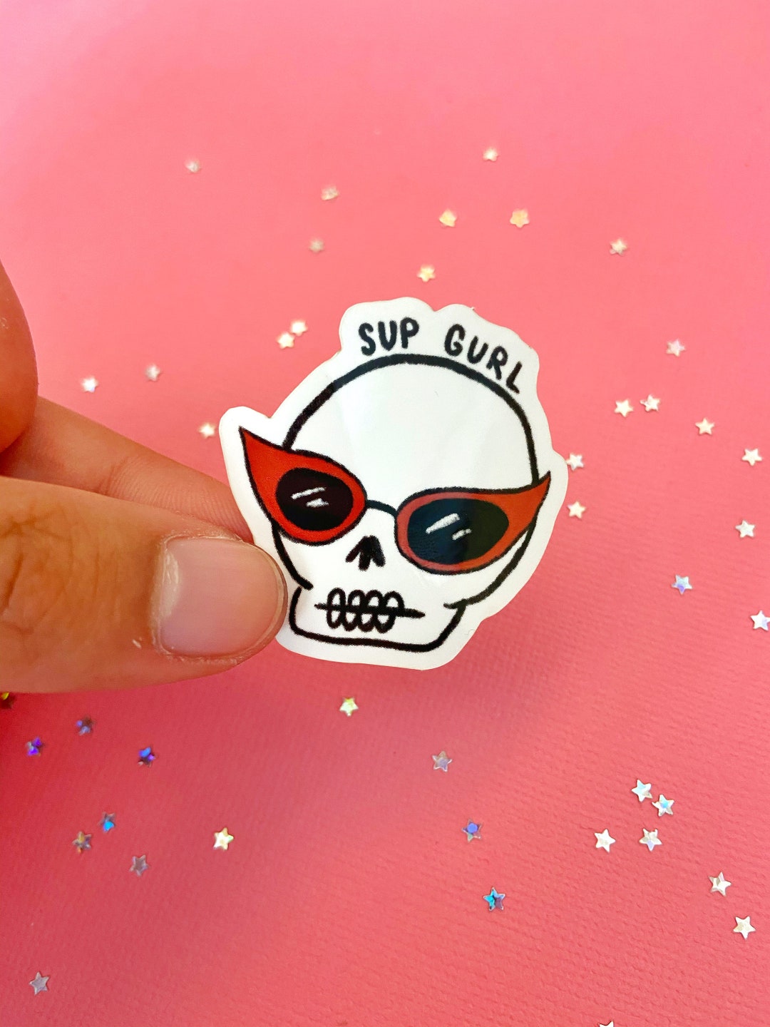 Sup Girl Sticker - Etsy