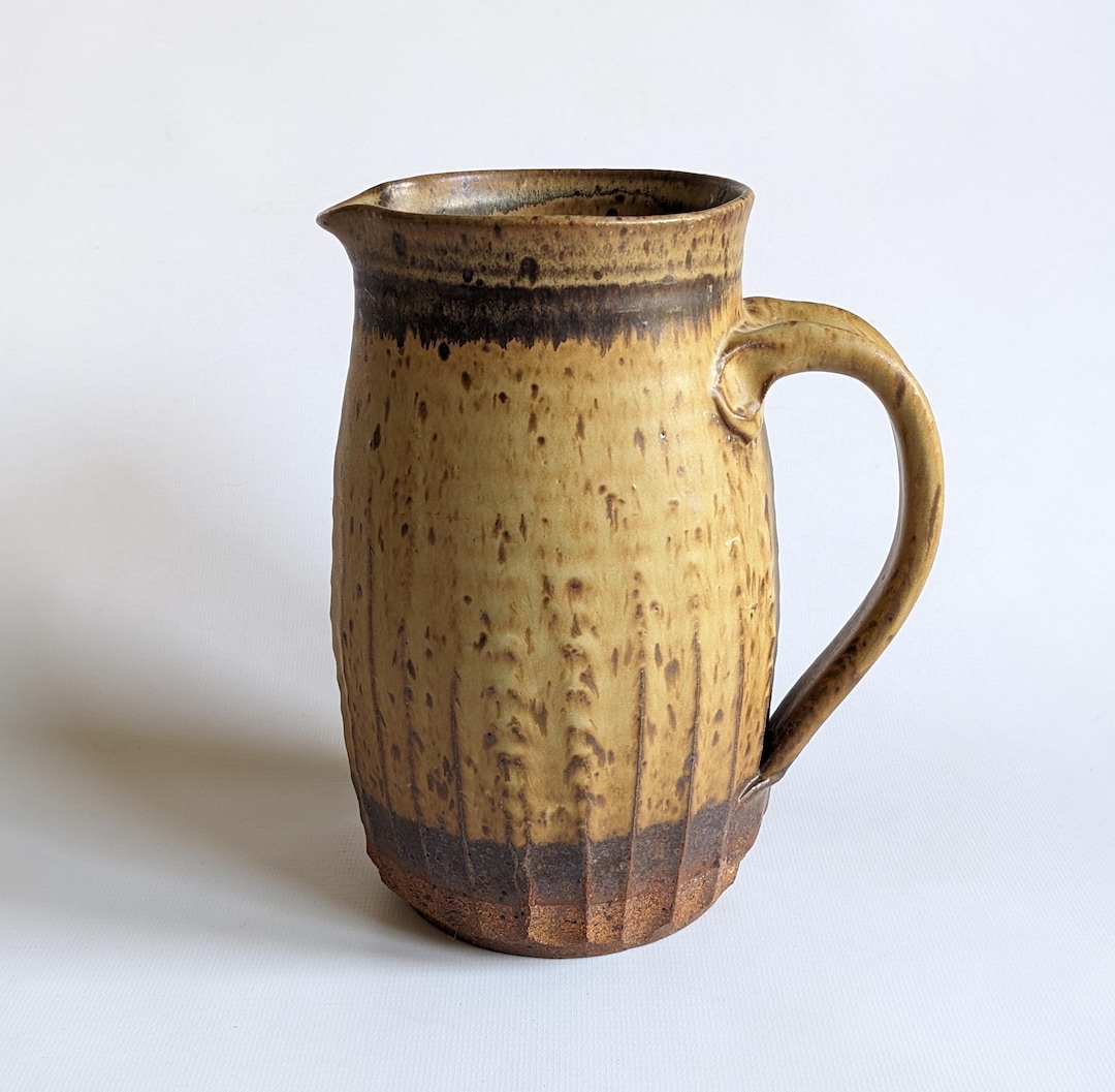 Studio Pottery Pitcher, Wine Decanter, Mead Flask, Large Cider Jug, Ale ...