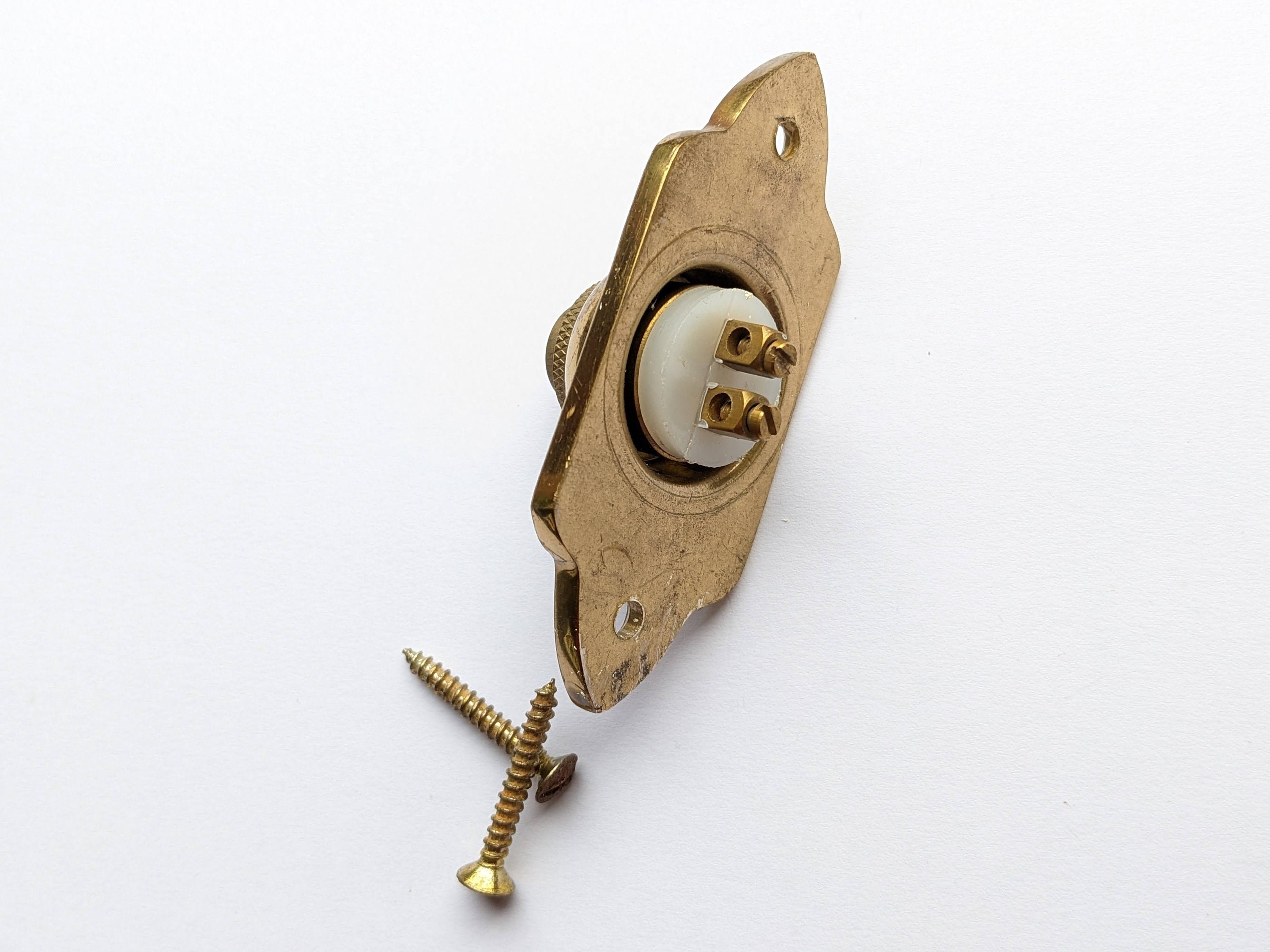Brass Door Bell Press Button - Etsy